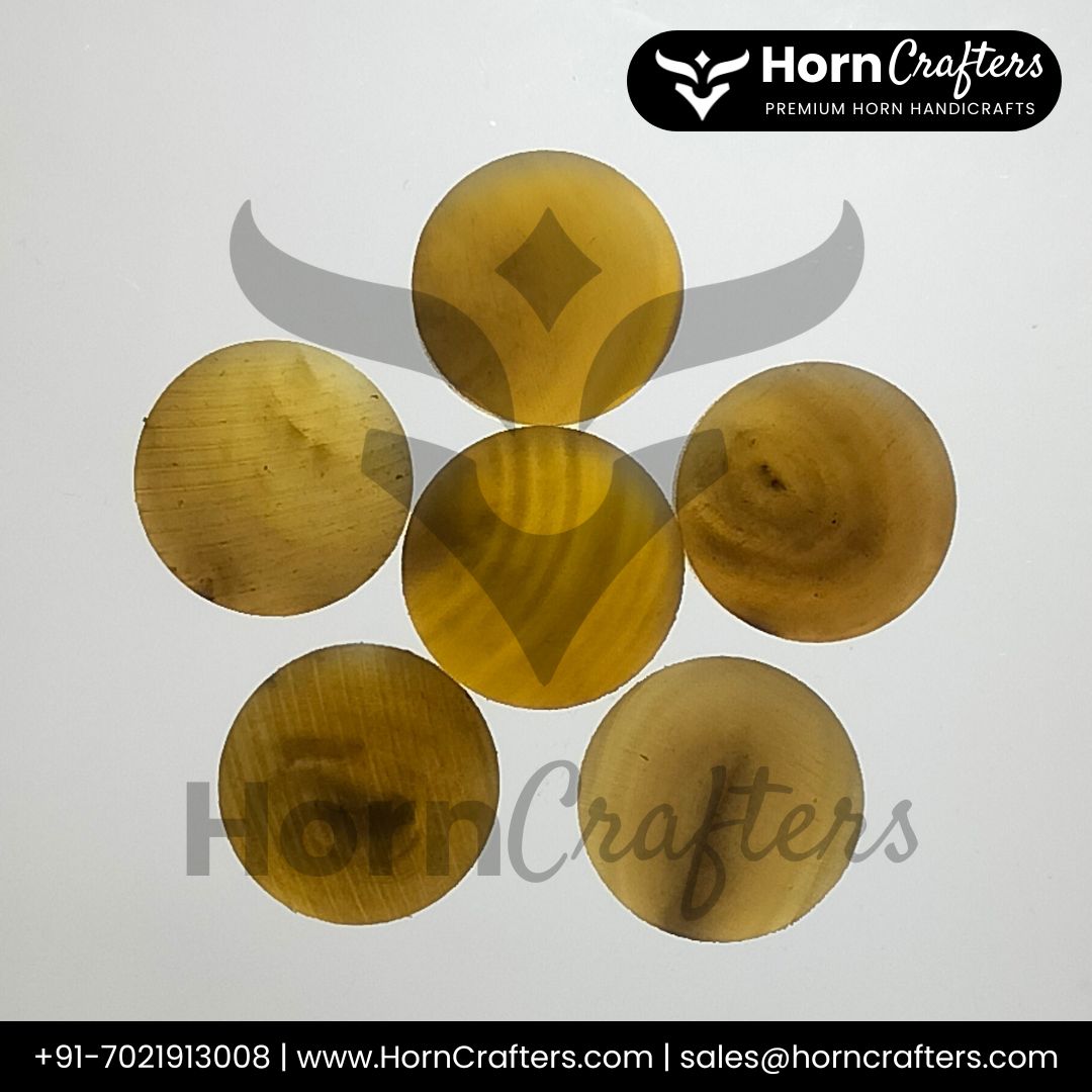 Horn Buttons - Horn Crafters