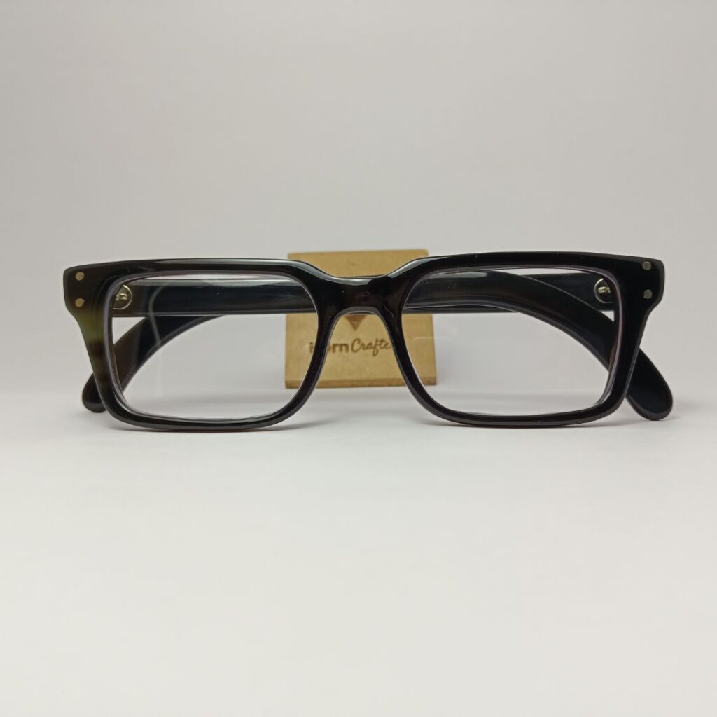 Genuine Horn Rim Spectacles – Available in 15 Natural Colors - Horn ...