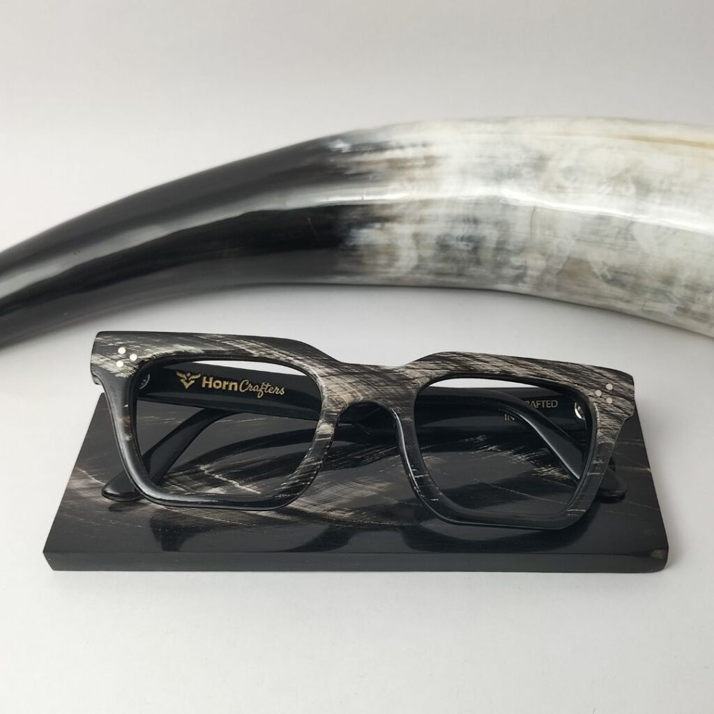 Horn Rimmed Glasses - Horn Crafters